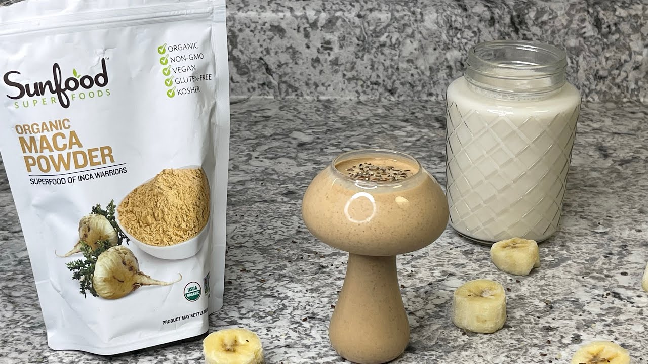 Healthy Energy Smoothies| Maca Root Powder Smoothie - Hormone Boosting ...