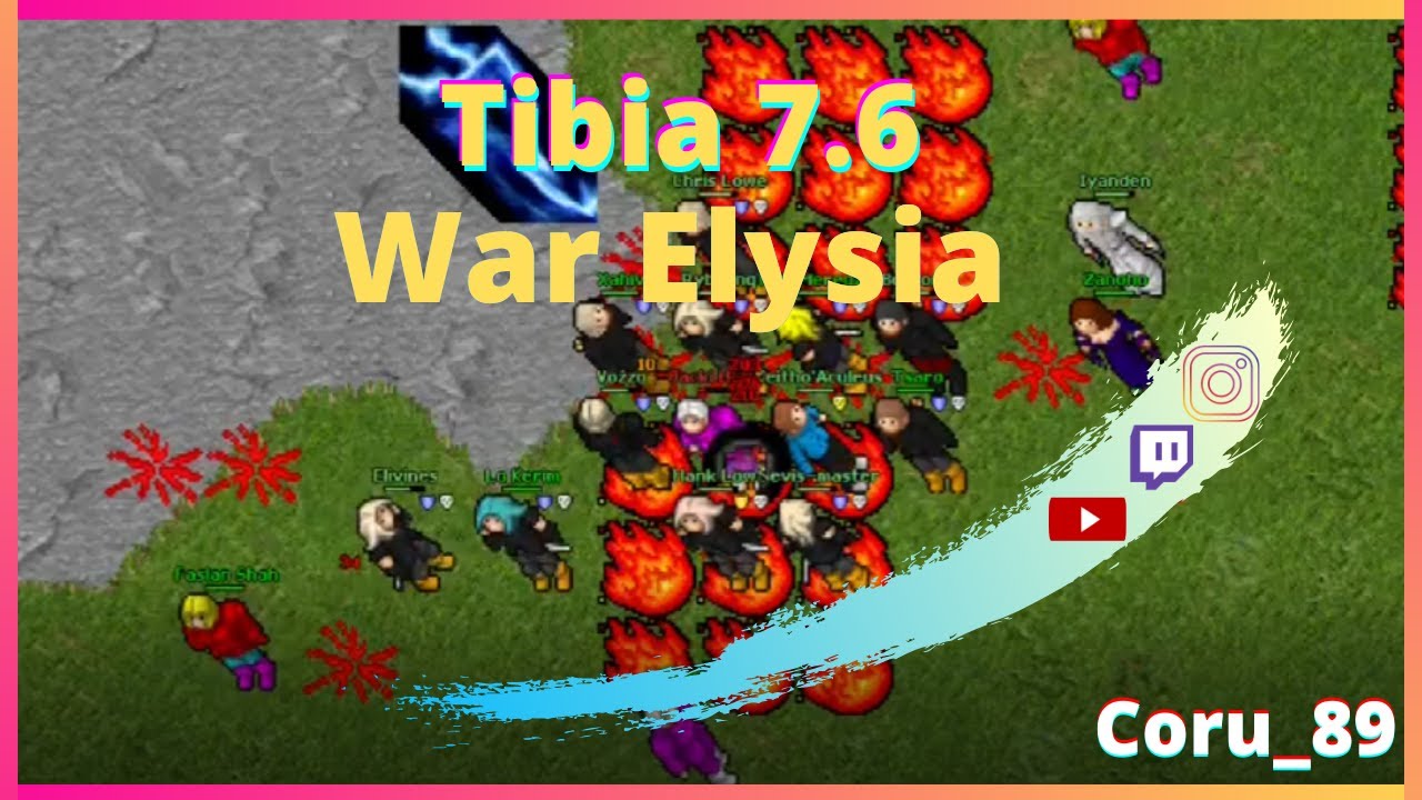 Tibia - War ELYSIA Chris Lowe RP 146, 2006 #tibia #tibiabr #cipsoft # ...