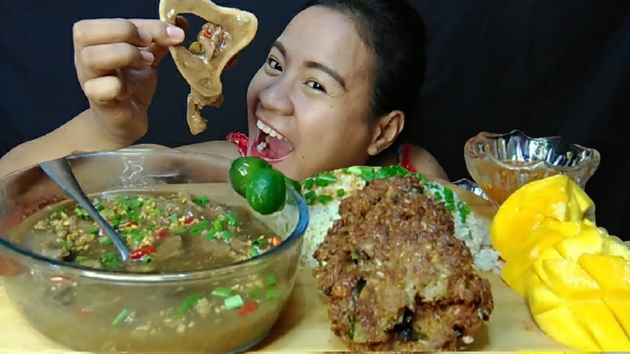 BEEF PARES, OKOY|MUKBANG - YouTube