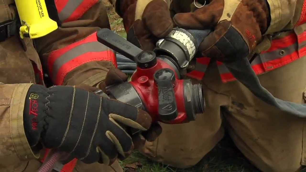 Firefighter Training - Hose Appliances - SHORT - YouTube