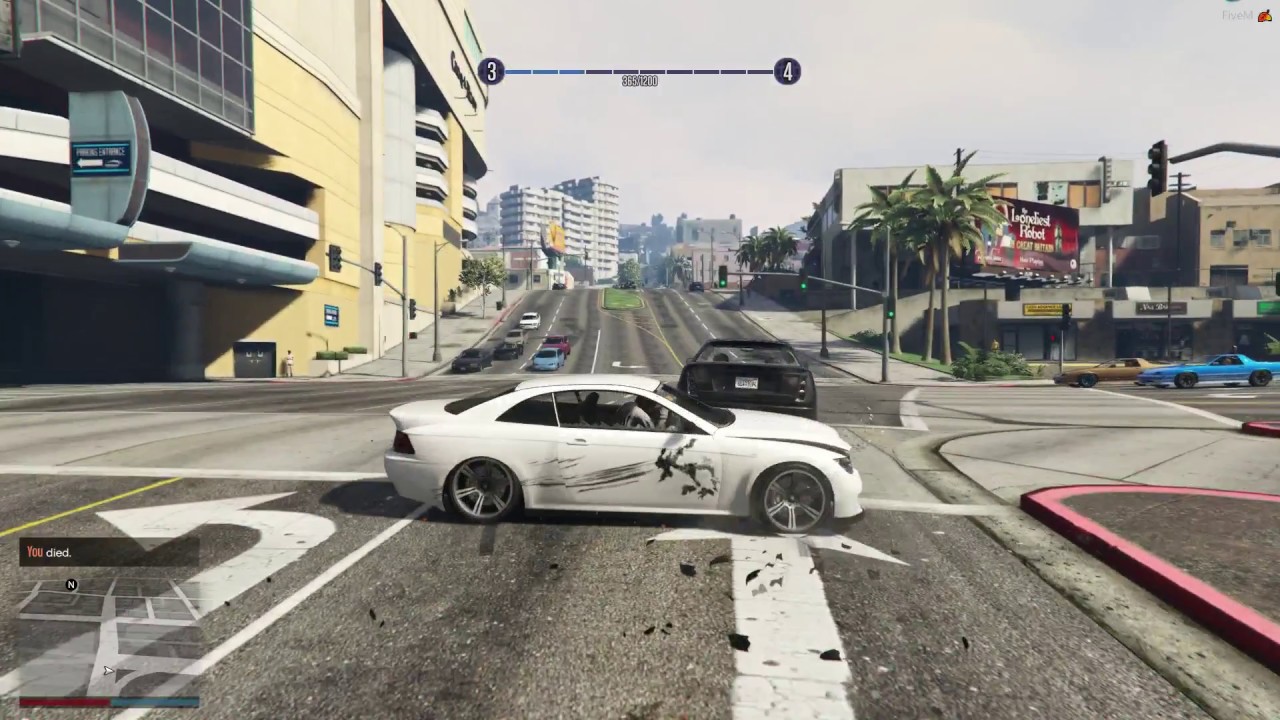 gta fivem hud rp and money - YouTube