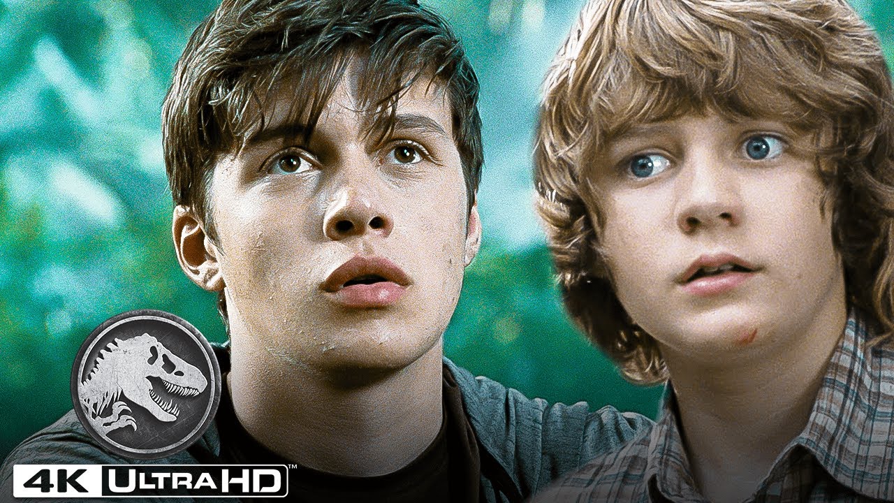 Gray y Zach y exploran Jurassic Park en 4K HDR | Jurassic World - YouTube