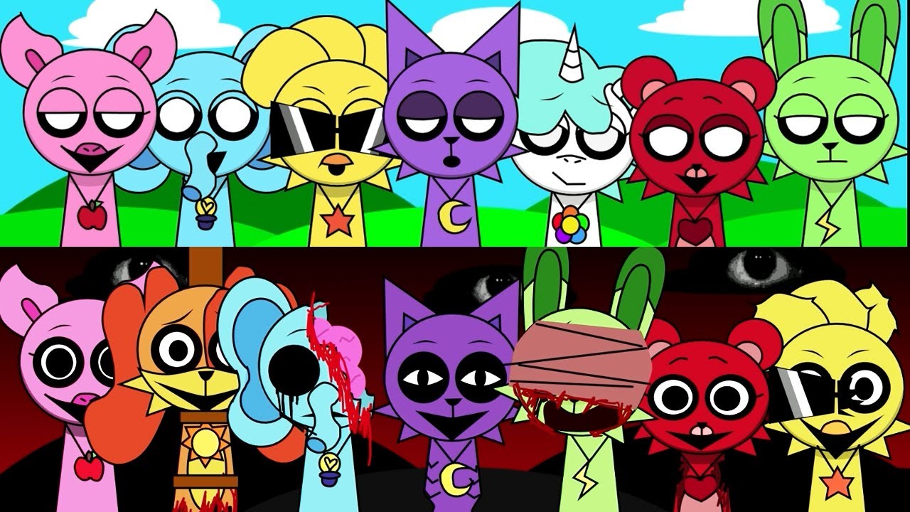 Incredibox Sprunki Smiling Critters - YouTube
