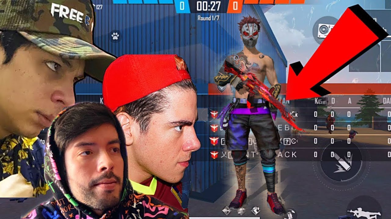 JUGANDO FREE FIRE MODO YAIR , DONATO Y ANTRONIX JLOBITO - YouTube