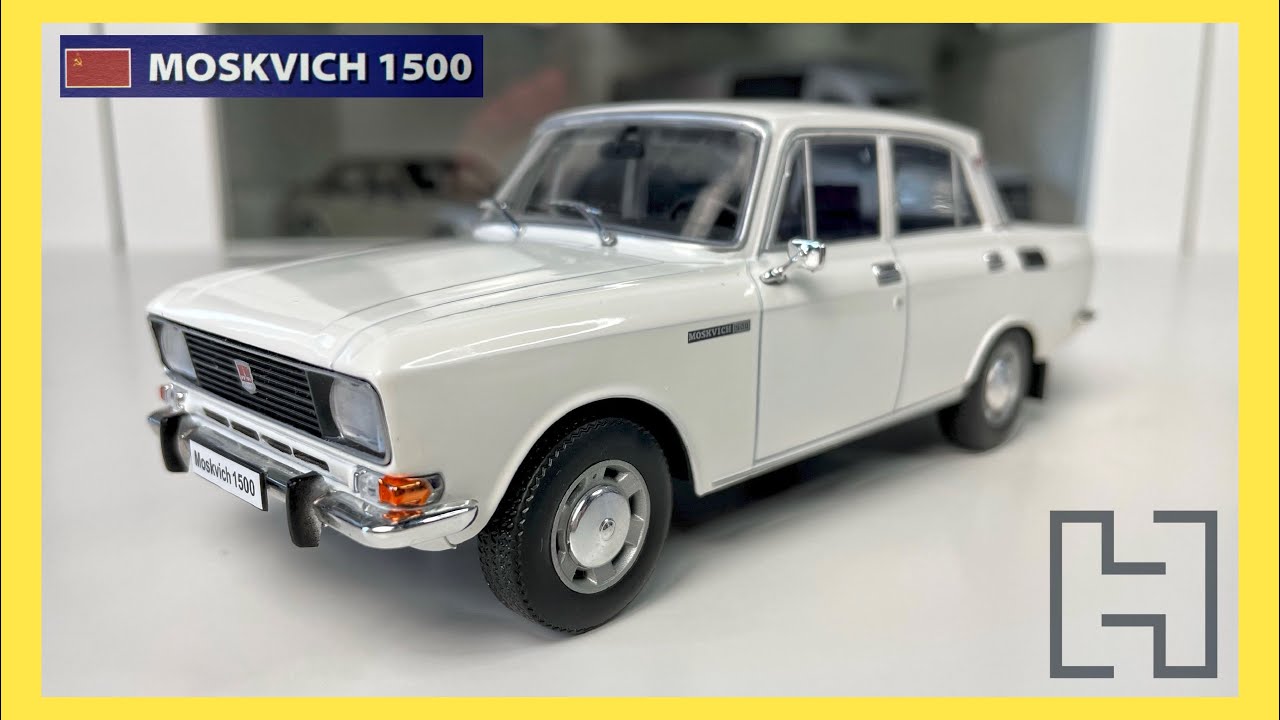 1:24 Moskvich 1500 - Automobile de neuitat (Nr. 56) - Hachette ...