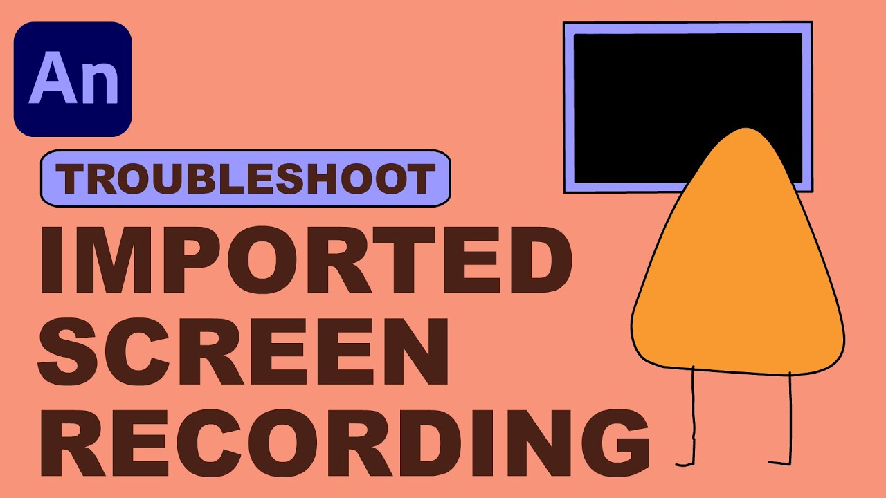 How to fix black screen imports in Adobe Animate - YouTube