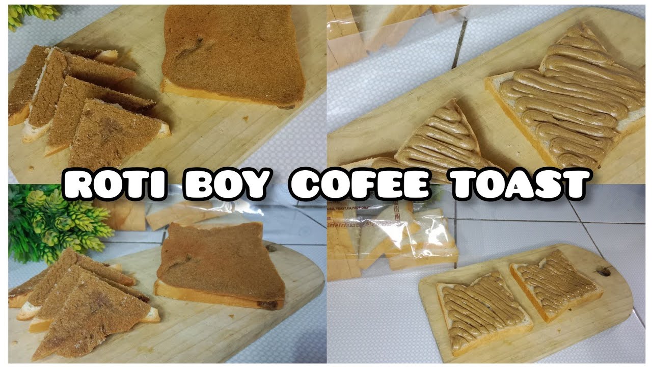 ROTI BOY COFEE TOAST VIRAL!! CUMA MASAK PAKAI TEFLON!! - YouTube
