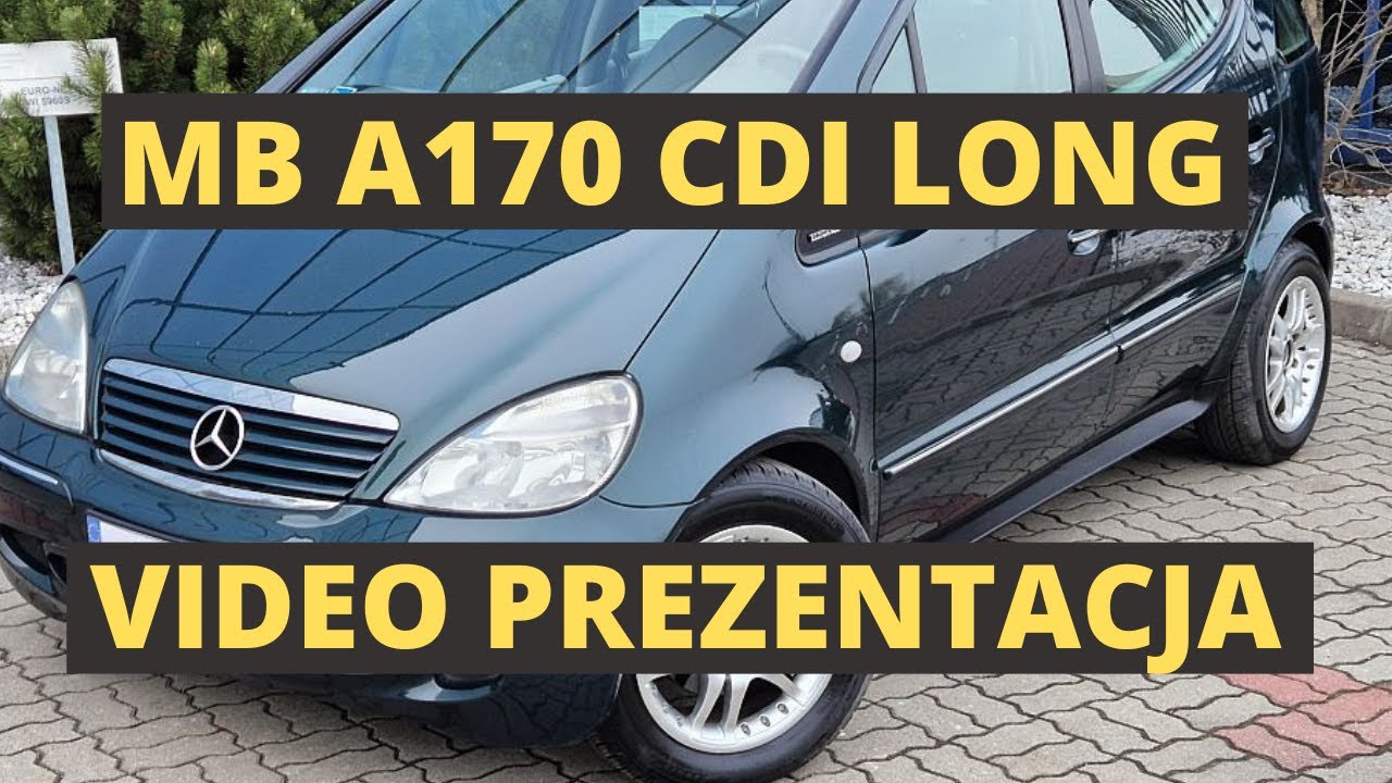 Mercedes-Benz A170 CDI Long. Automat. Auto na sprzedaż. - YouTube