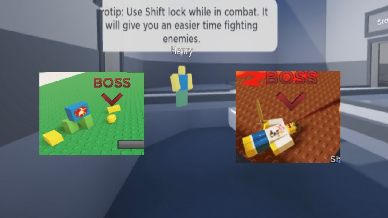 Roblox Dumb Boss Fight | Defeating both bosses (solo) - YouTube