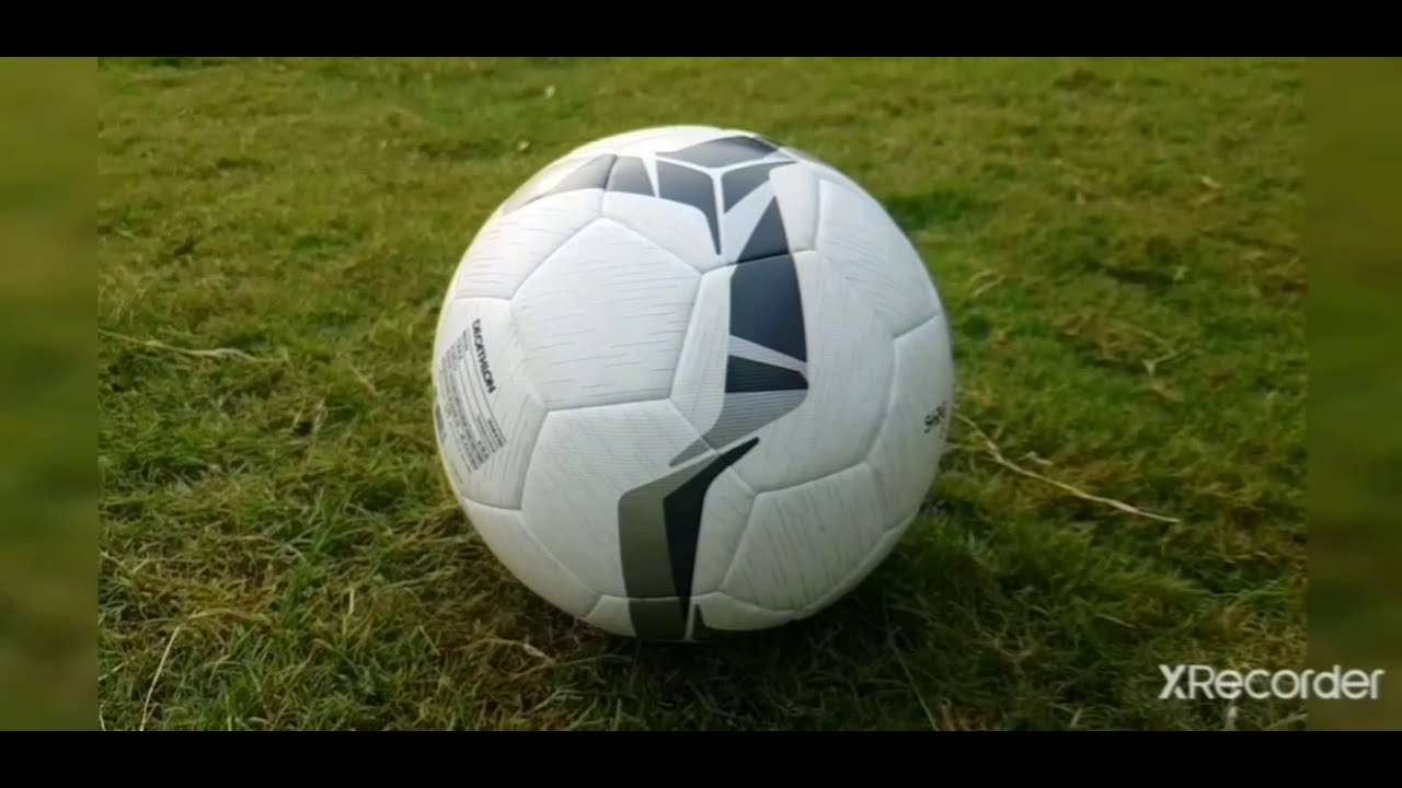 Unboxing my new kipsta F500 silver/black and white hybrid football ...