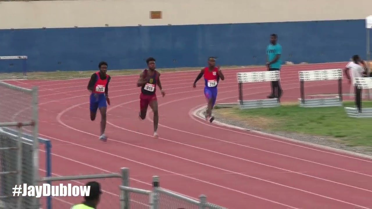 Boys U20 200m | All HEATS | Sandrey Davison Fastest | JAAA All Comers ...