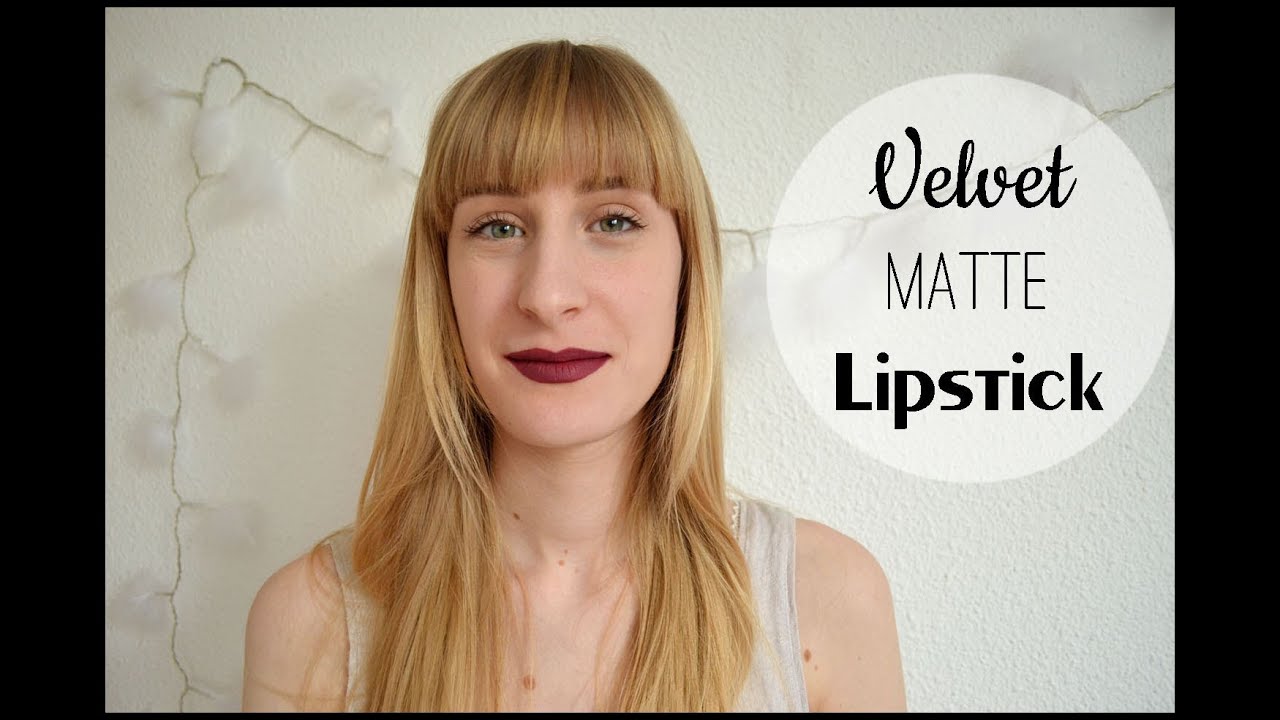 [Revue] Les Rouges Veloutés sans Transfert de Sephora - YouTube