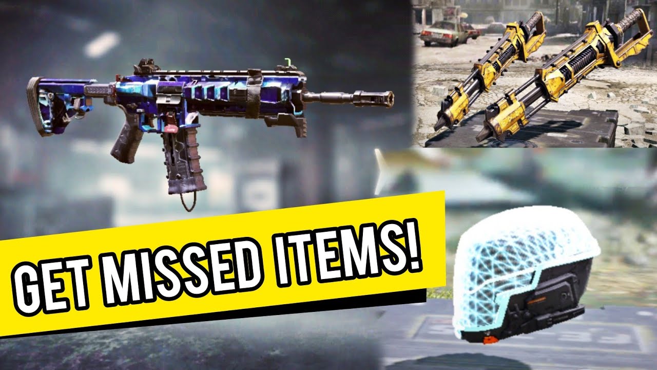 How to get items you missed in COD MOBILE - YouTube