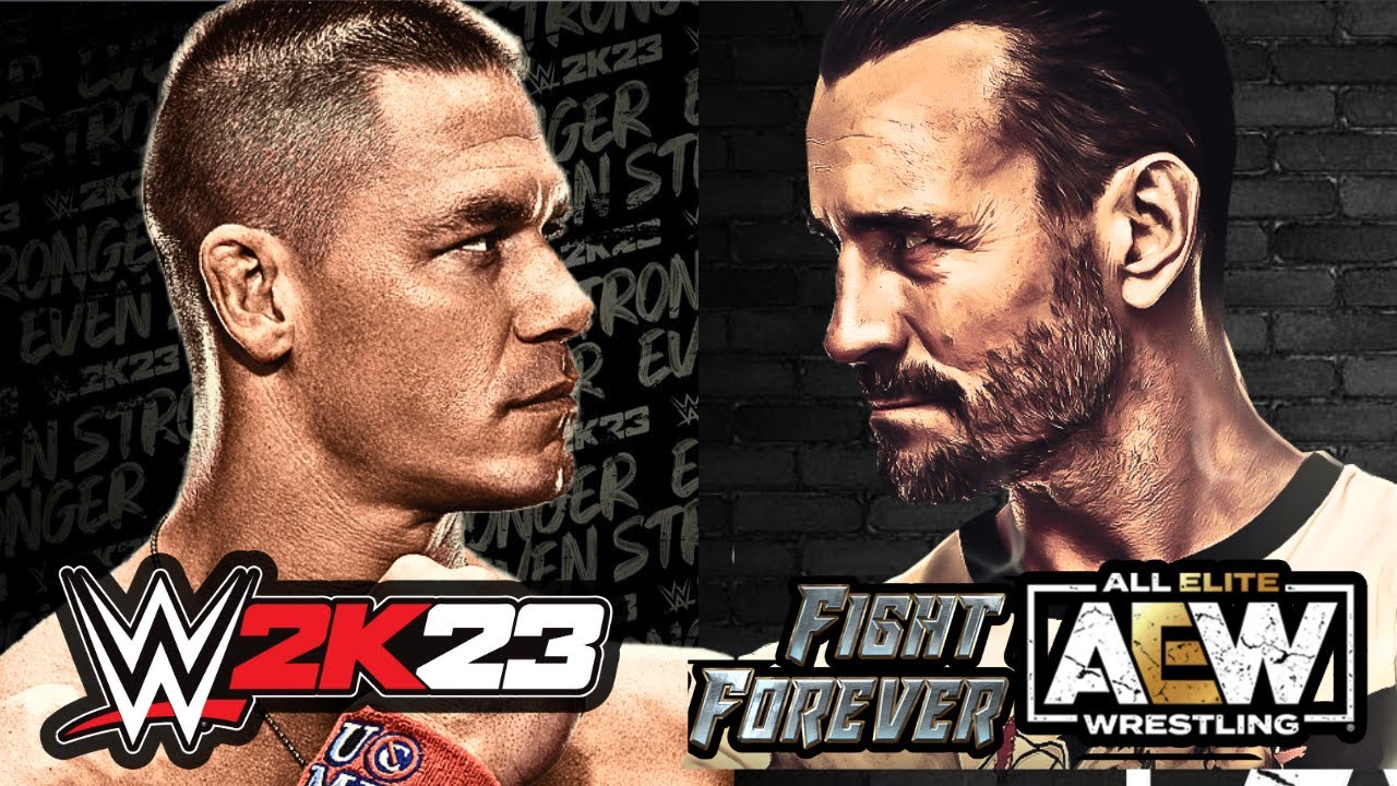 WWE 2K23 vs. AEW Fight Forever | WHICH GAME IS THE BEST?! [4K60FPS ...