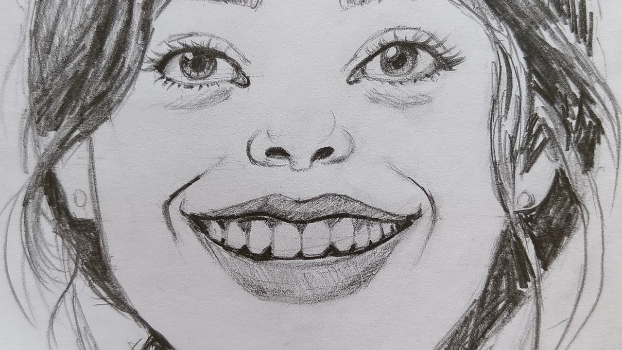 How to Draw Realistic Girl's Faces for Beginners Without the Loomis ...