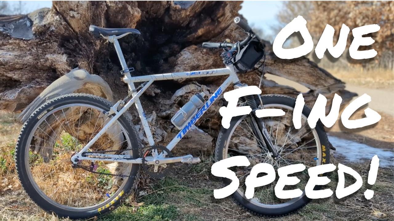 GT Timberline Single Speed Ride - YouTube