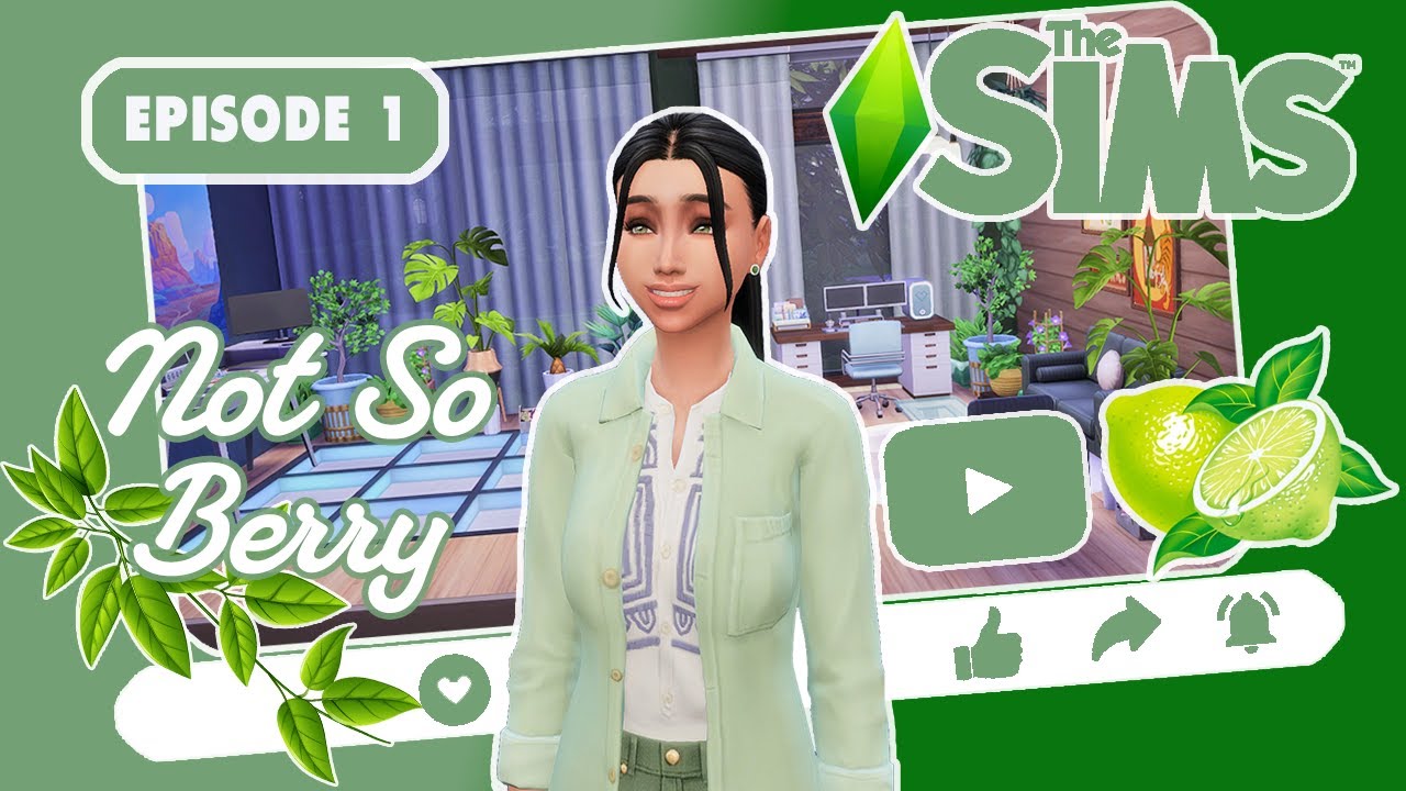 The Sims 4 NOT SO BERRY: Green 01 - YouTube