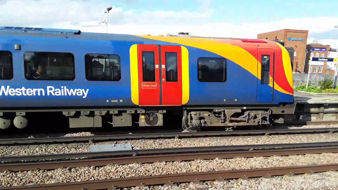 Trains at: Surbiton, SWML, 19/10/19 - YouTube