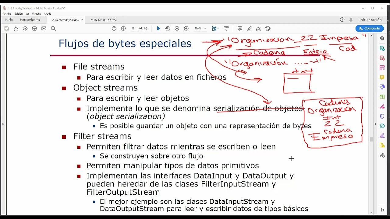 Programación orientada a objetos Manejo de Archivos en Java Parte 2 ...