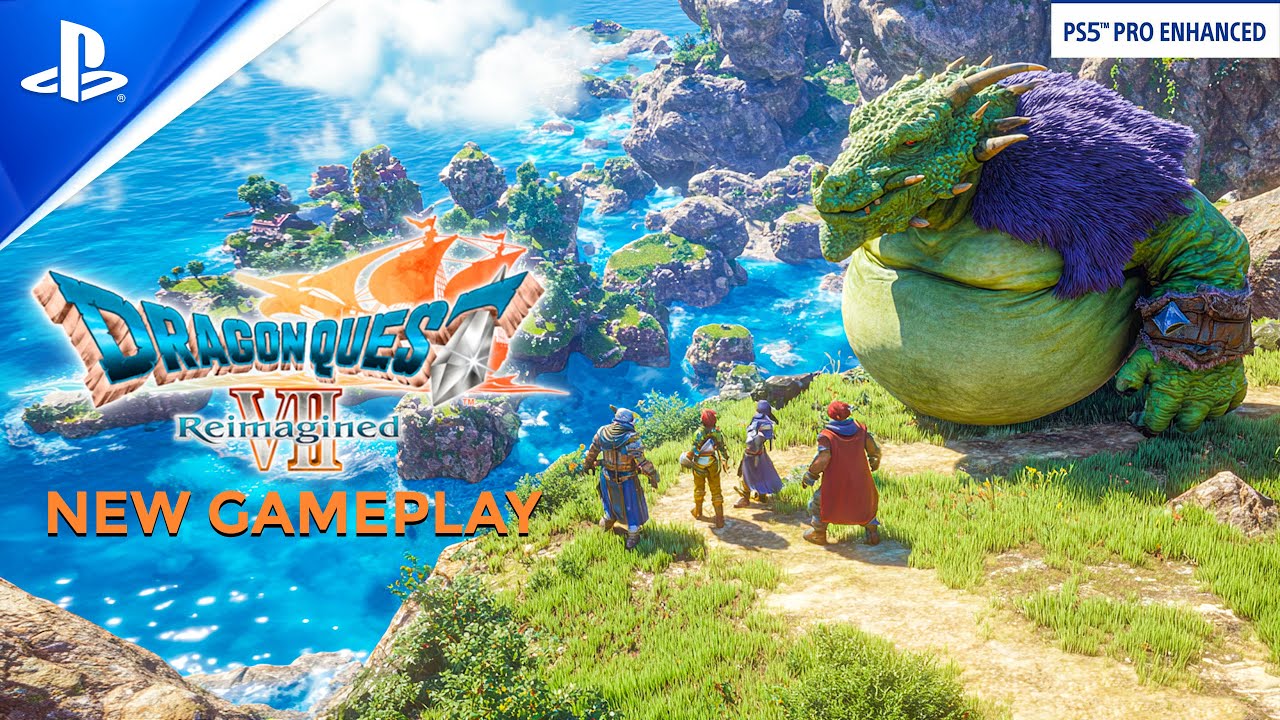 DRAGON QUEST VII REIMAGINED New Gameplay Demo | New Diorama Remake of the PLAYSTATION CLASSIC ...