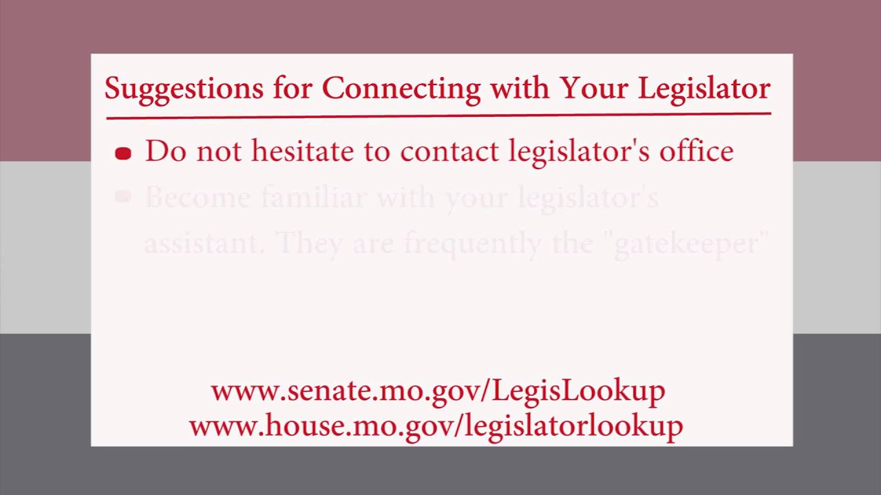 Take Your Legislator to Work Day Invitation to Legislators - YouTube