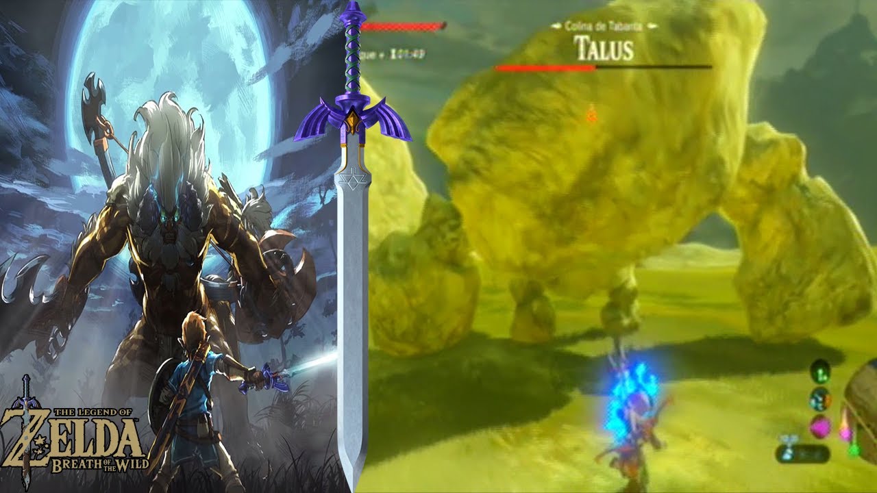 The Legend of Zelda Breath of the Wild (Bosses) |Ep.27| Talus poco ...