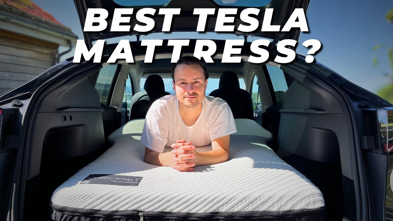 Best Tesla Model Y Air Mattress for Camping? | Snuuzu Mattress First ...