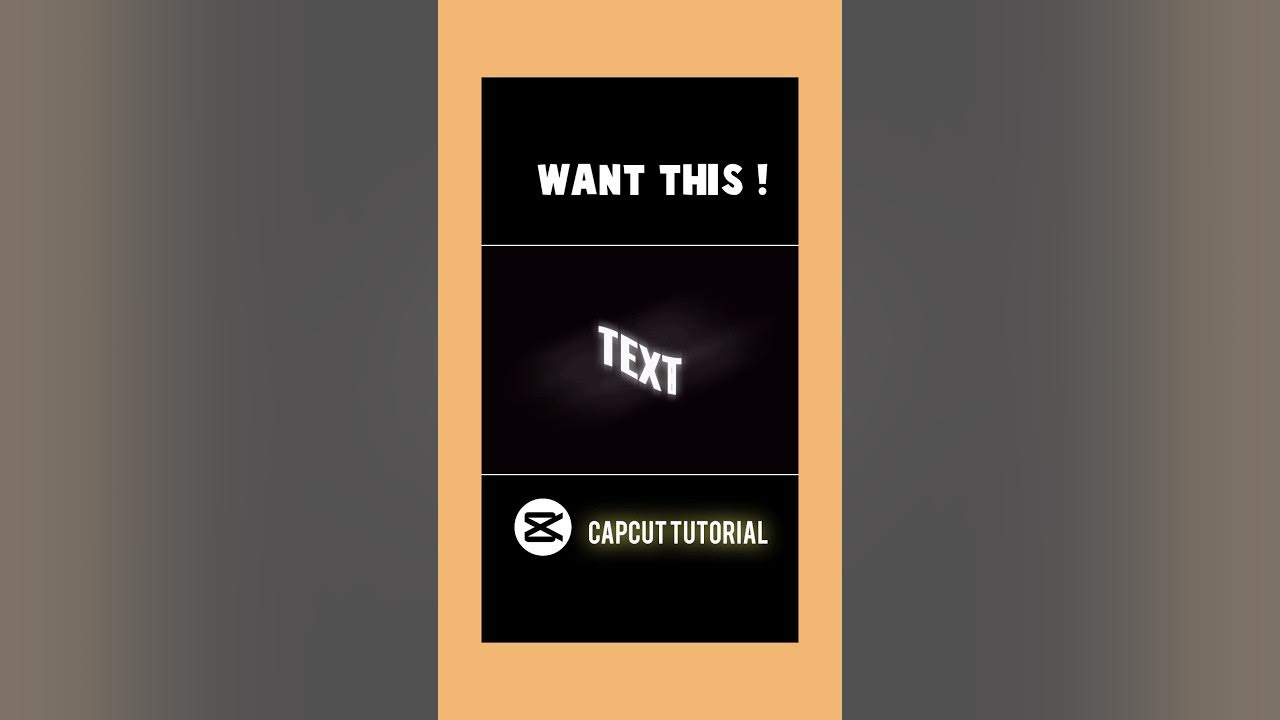 Capcut Glowing text tutorial 🔥 | Capcut Tutorial | #shorts #capcut #capcuttutorial #capcutedit ...