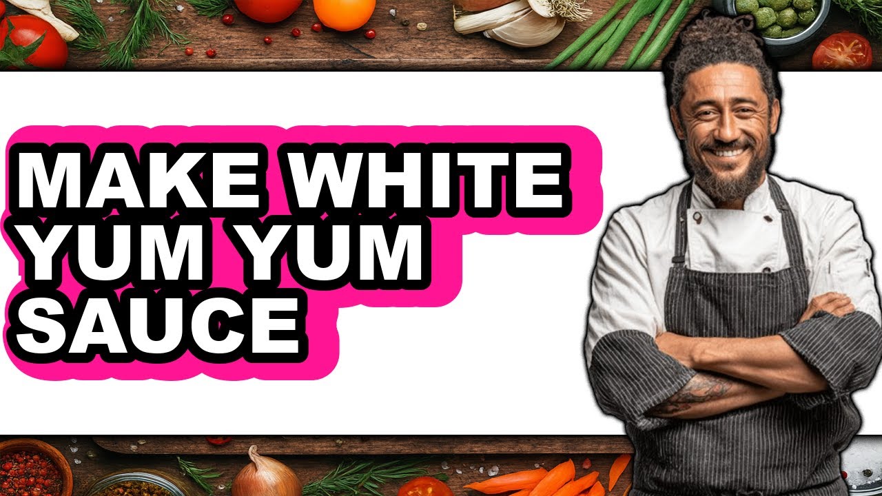 How To Make White Yum Yum Sauce - Easy Guide - YouTube