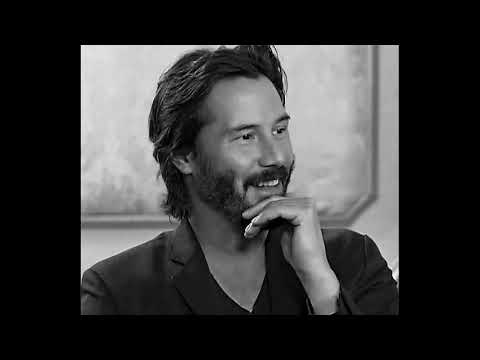 Keanu Reeves - in black and white