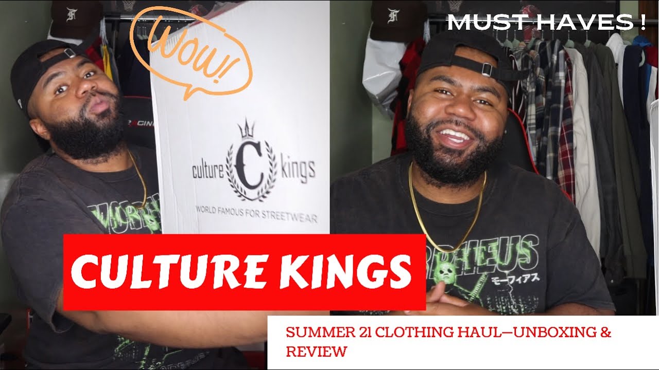 CULTURE KINGS HAUL! UNBOXING & REVIEW! (VINTAGE TEES, SHORTS, & MORE ...