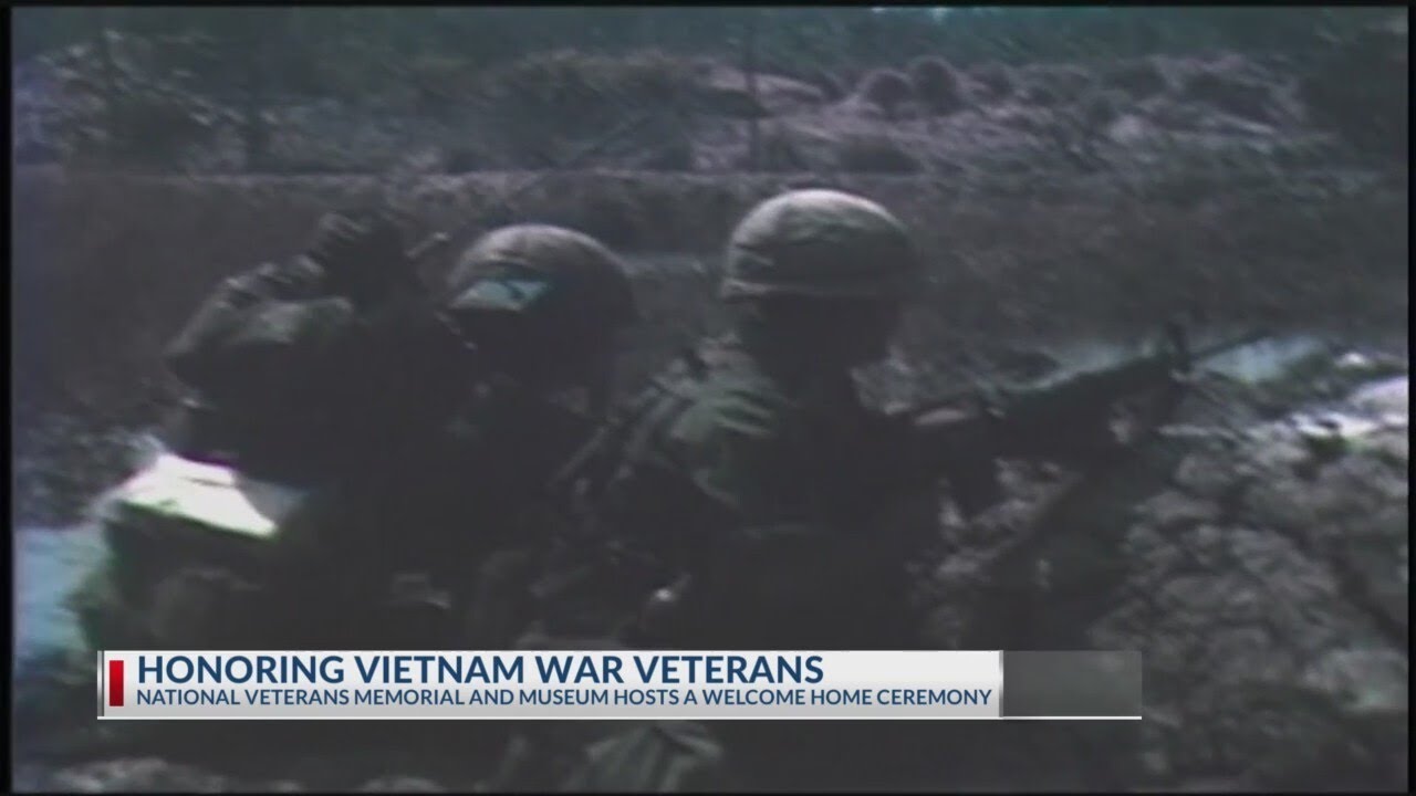 National Veterans Memorial and Museum hosts welcome home ceremony - YouTube
