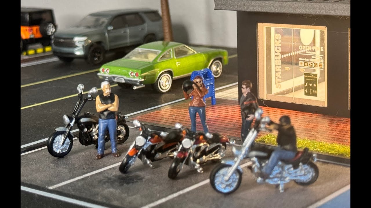 1/64 Diecast Motorcycles & Figures by American Diorama/Mijo Exclusive ...