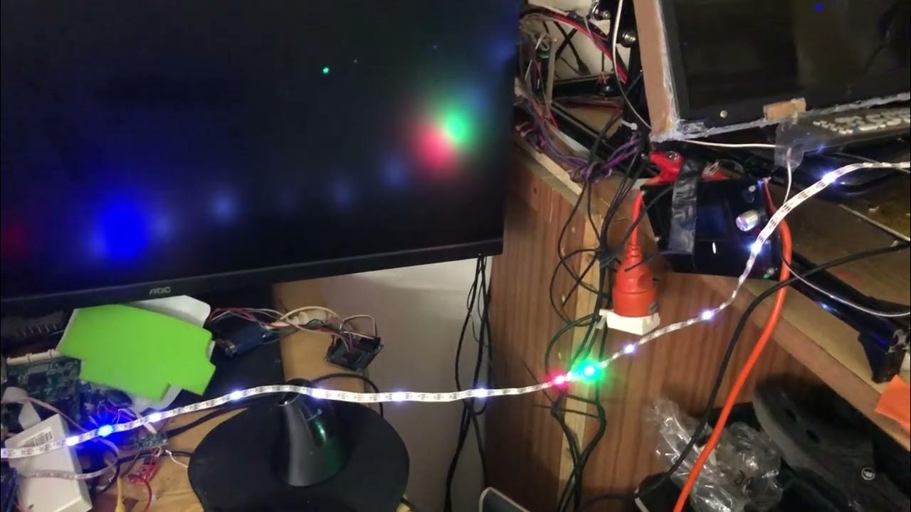 Preparing Arduino Mega 2560 DCF77 controlled circular ws2812 clock ...