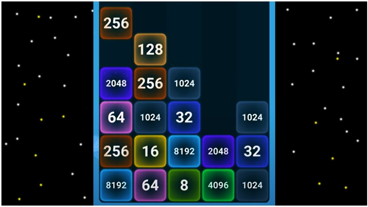 Block Drop 2048 Number Games - Gameplay Walkthrough - YouTube