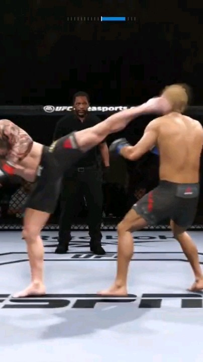 Ufc4 Knocked His Head Off! - YouTube