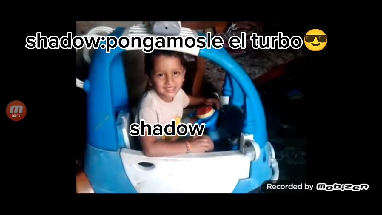 shadow y su carro con el turbo XD - YouTube