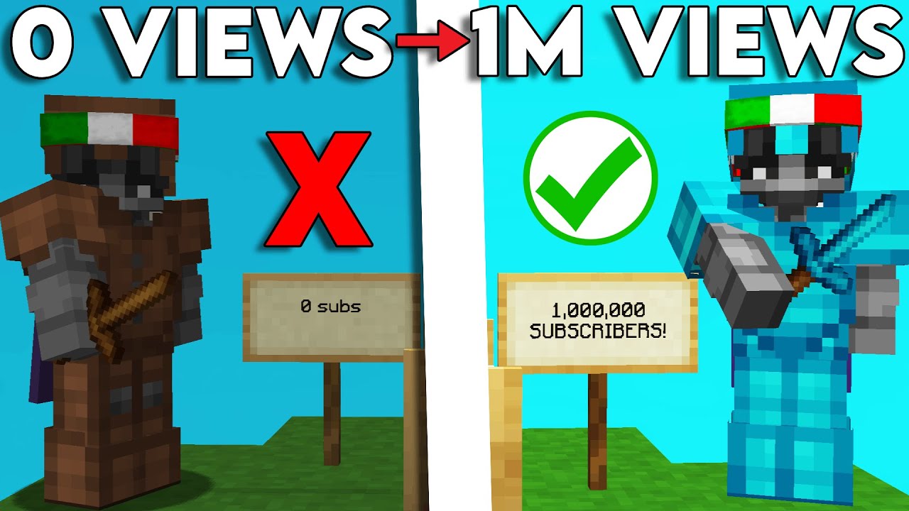 How To Increase Your Sub Count With Minecraft Content In 2023 - YouTube