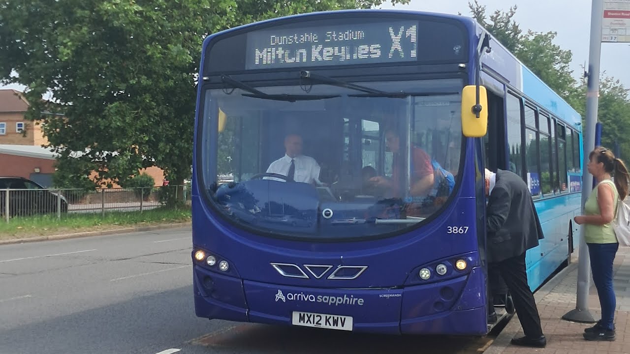 *very rear* Nice ride* on arriva VDL SB200 Wright pulsar 2 3867 MX12 ...
