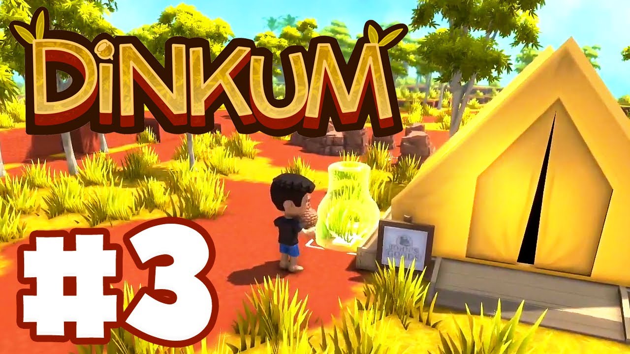 Starting to Build our First House! | Let's Play: Dinkum | Ep 3 - YouTube