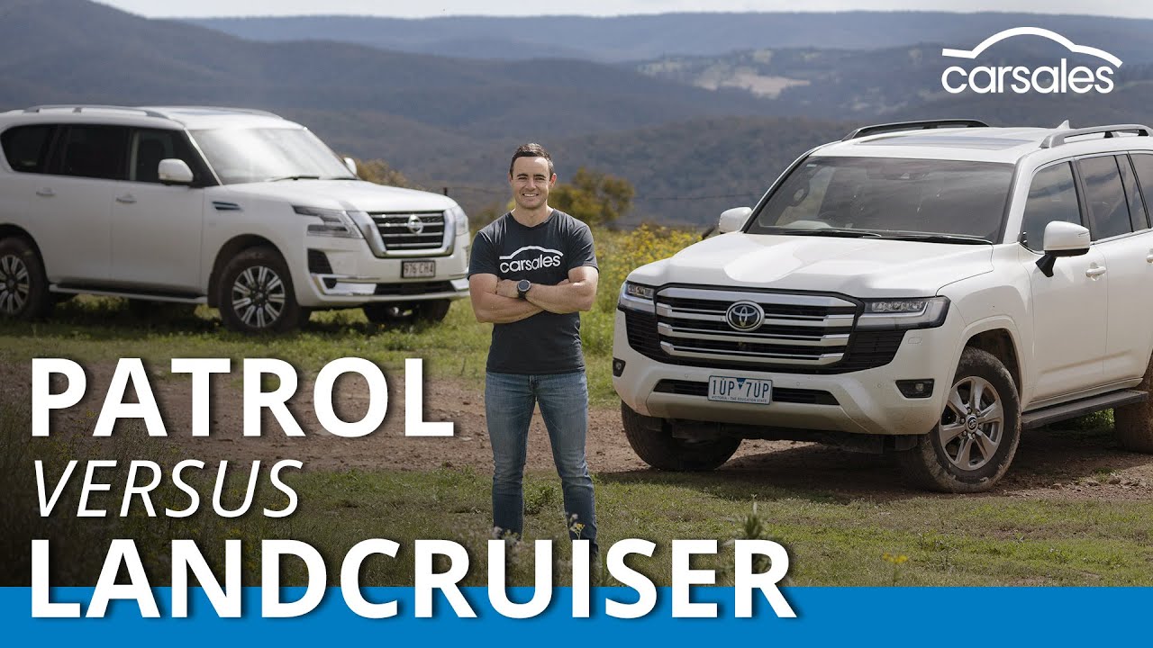 Toyota LandCruiser v Nissan Patrol 2022 Off-road Comparison @carsales ...