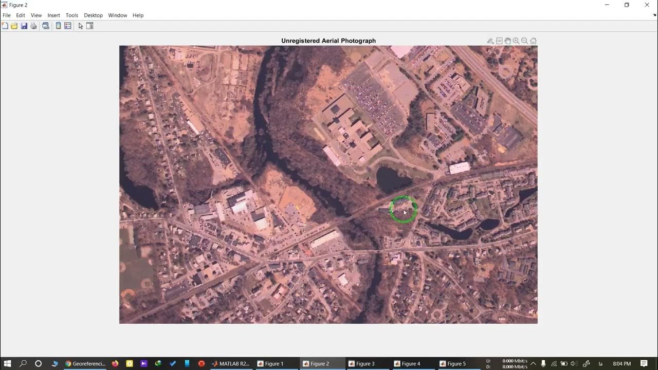 Georeferencing an Image to an Orthotile Base Layer in MATLAB: An Overview - YouTube
