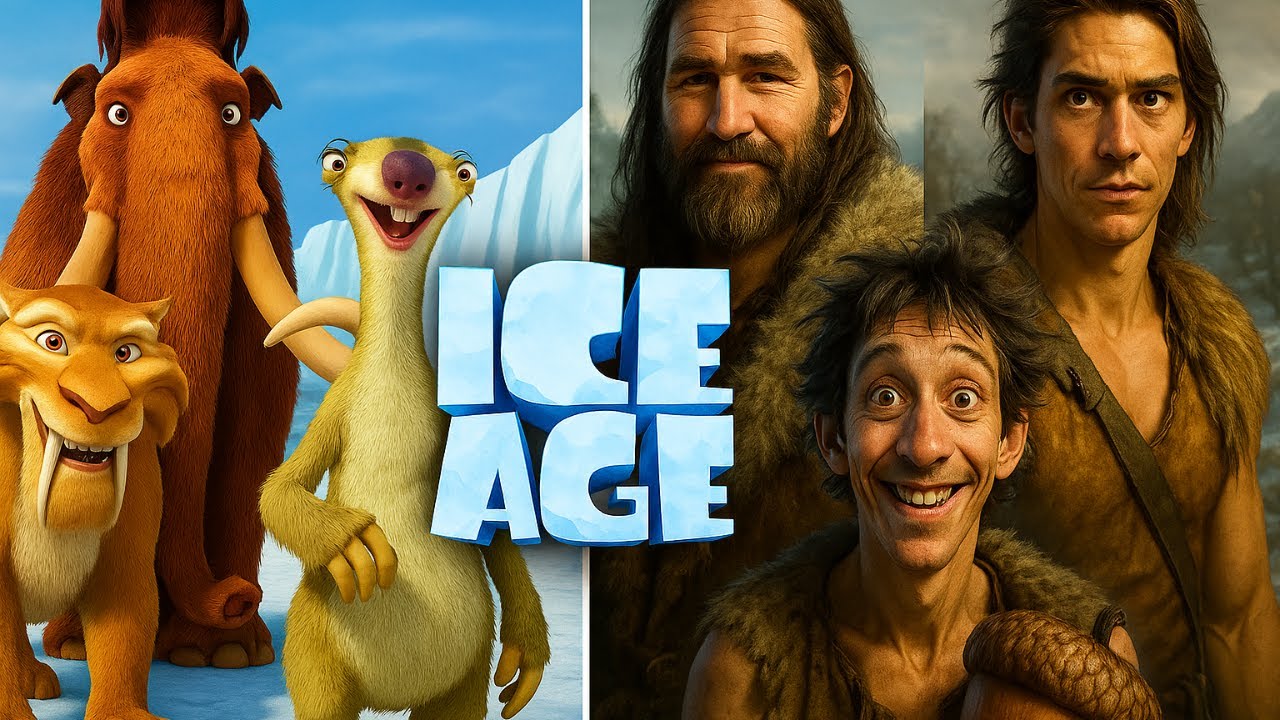 Ice Age Characters In Real Life Ai Transformations Youtube 4897