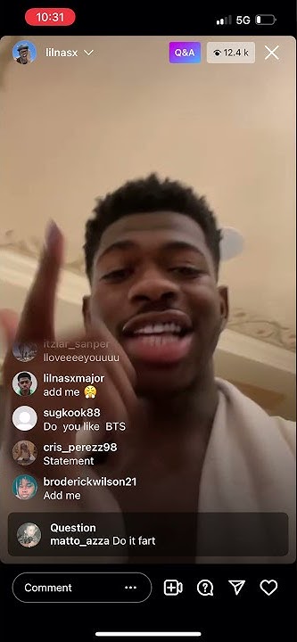 Lil Nas X Threatened To Fart On Me Youtube