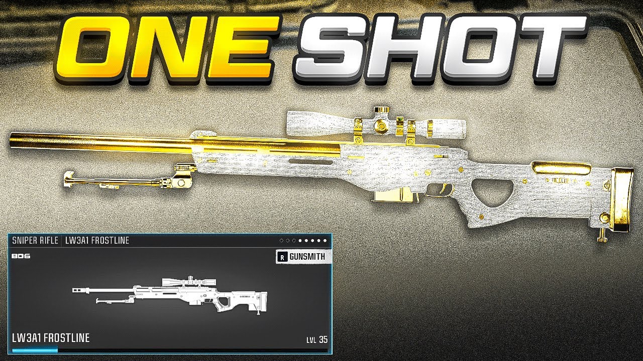 new *ONE SHOT* LW3A1 in WARZONE! 😍 (Best LW3A1 Class Setup) - YouTube