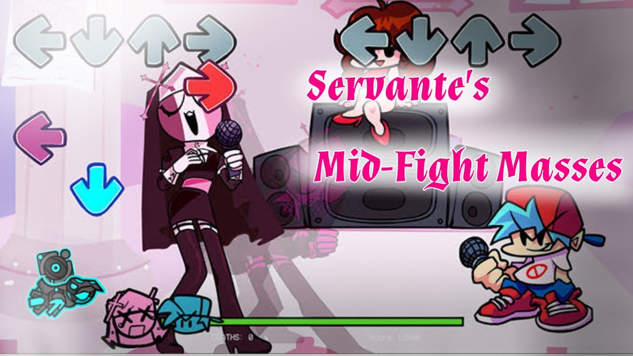 Friday Night Funkin Mod Servante's Mid-Fight Masses (Full Week) - YouTube