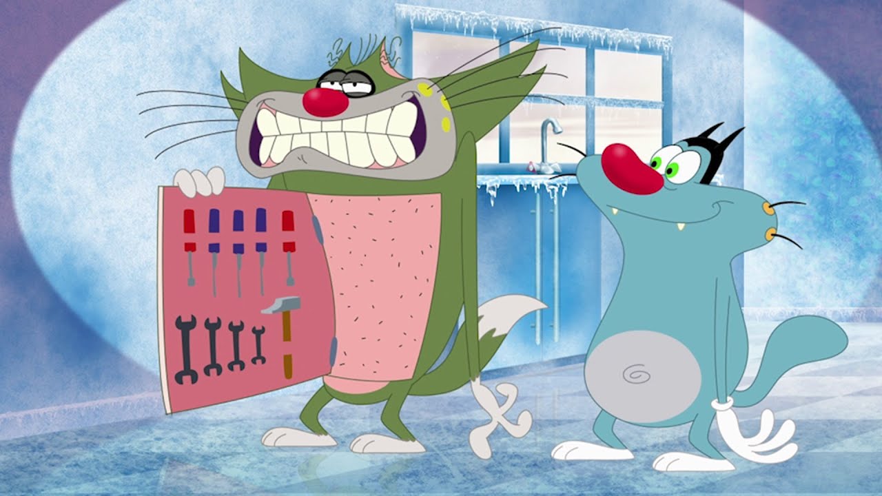 Oggy and the Cockroaches 🤓 The tool box 🤓 - Full Episodes HD - YouTube