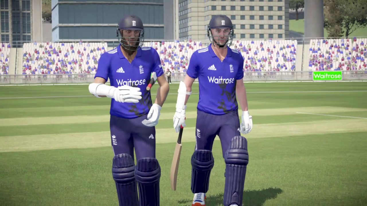 PS4 Don Bradman Cricket 17 England v New Zealand FIVE5 Gameplay - YouTube