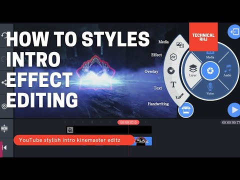 How To Make New Logo Reveal Animation Gaming Intro In Kinemaster in Hindi || Technical Editz ...