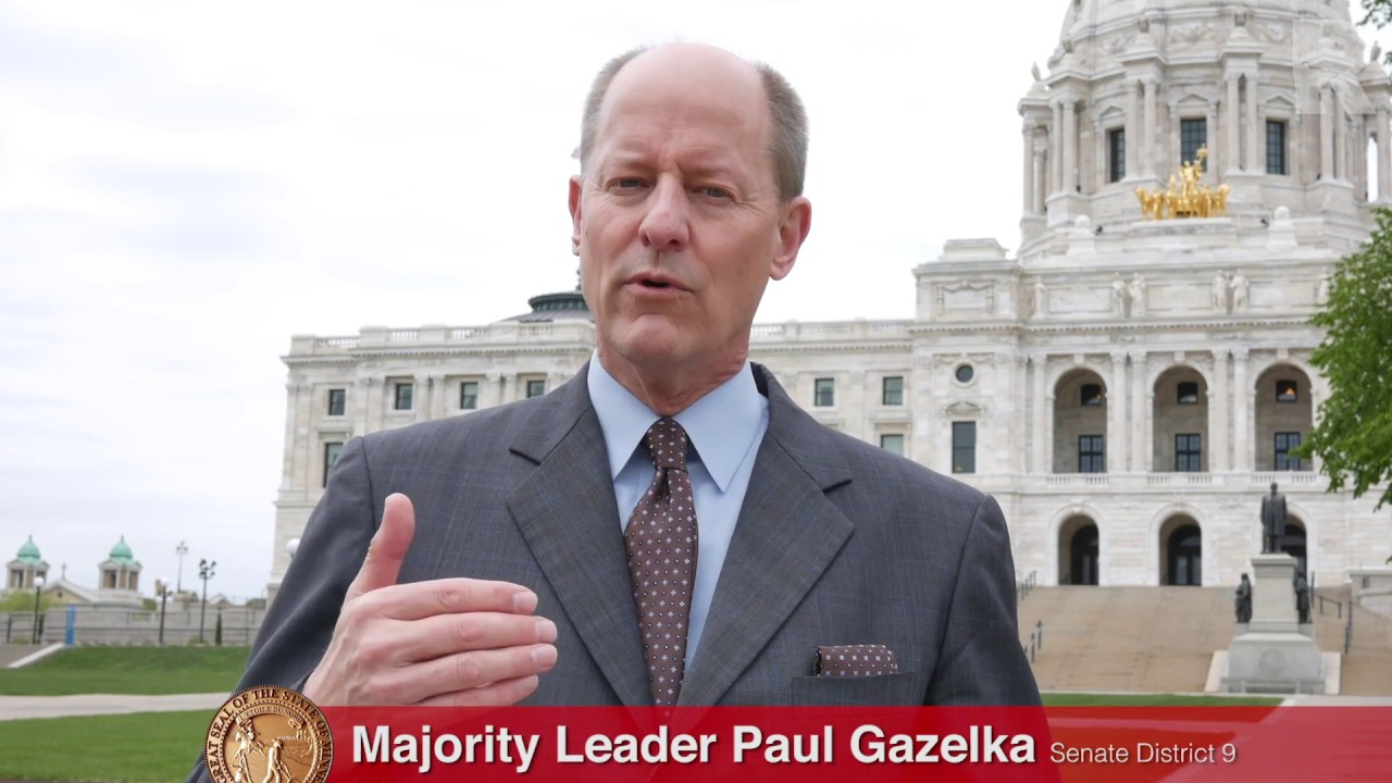 Majority Leader Paul Gazelka - It's time to Open Up Minnesota - YouTube